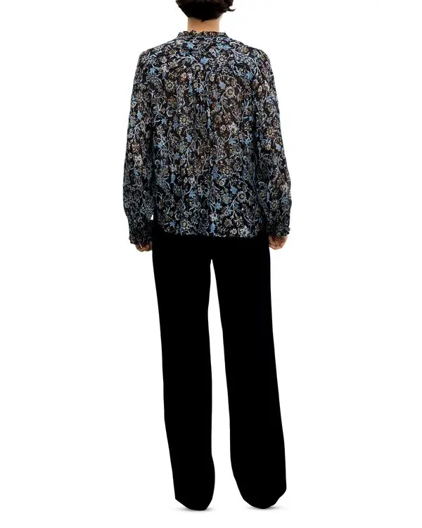 Gerard Darel Linda Printed Blouse