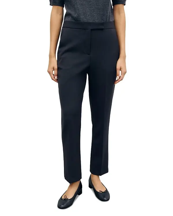 Gerard Darel May Straight Leg Tailored Trousers - Cinnamon