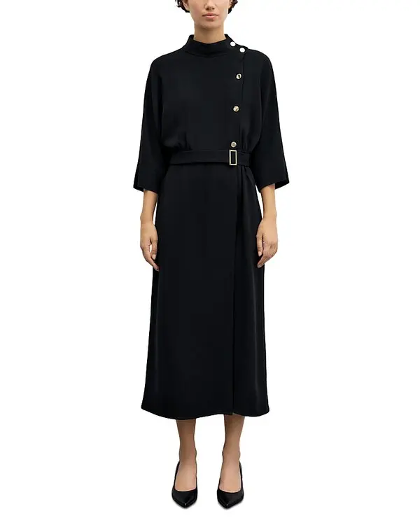 Gerard Darel Belted Midi Dress