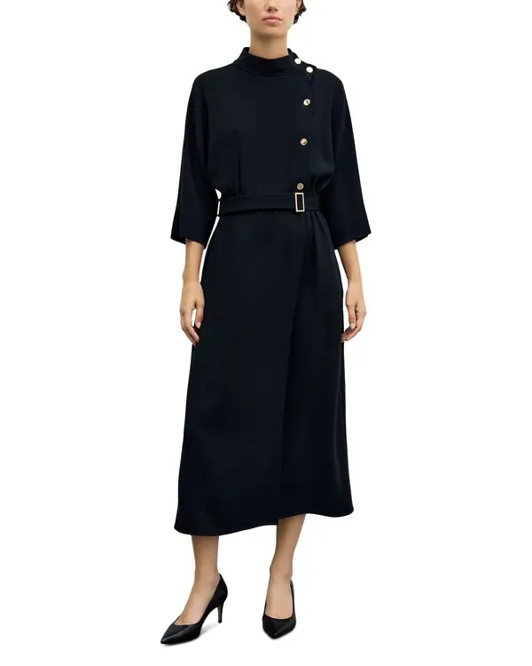 Gerard Darel Belted Midi Dress