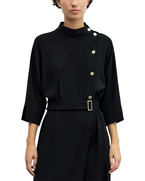 Gerard Darel Belted Midi Dress
