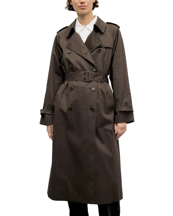 Gerard Darel Serge Long Trench Coat