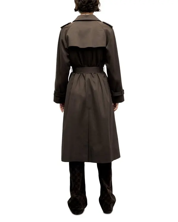 Gerard Darel Serge Long Trench Coat