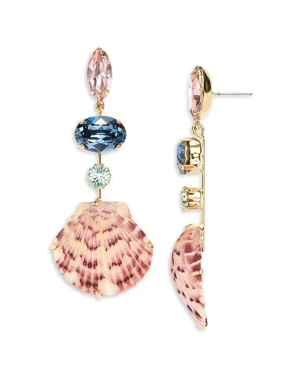 JENNIFER BEHR Ula Shell Drop Earrings - Cala