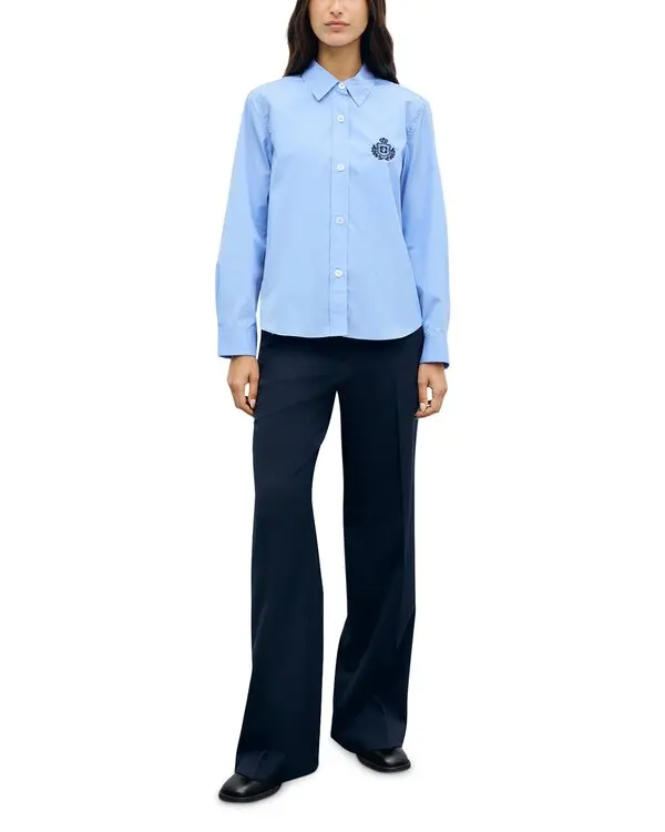 Gerard Darel Cotton Shirt - Bluesky