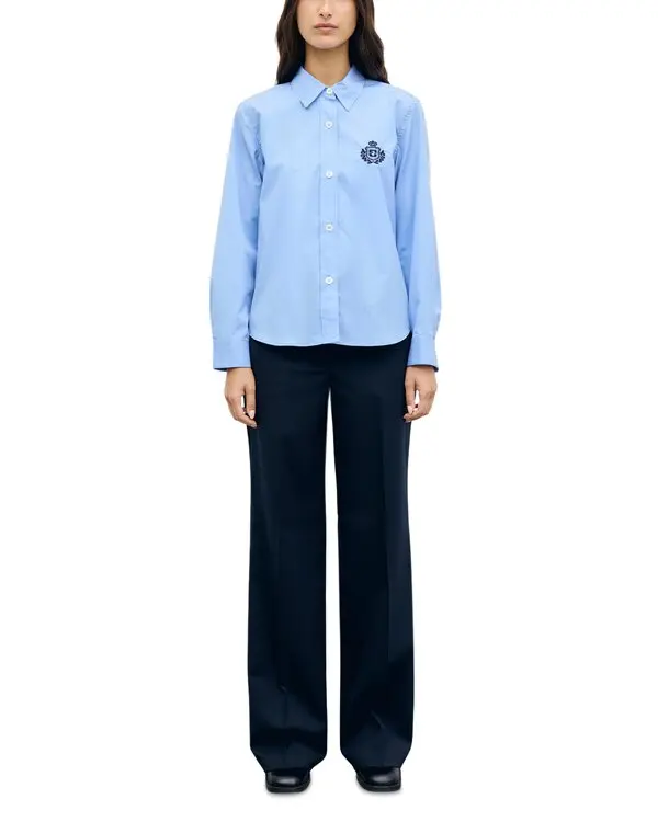 Gerard Darel Cotton Shirt - Bluesky