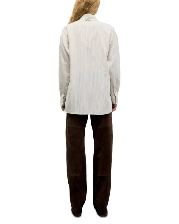 Gerard Darel Lys Logo Button Front Blouse