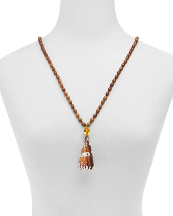 JENNIFER BEHR Cowley Shell Necklace