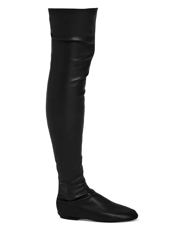 Proenza Schouler Tee Stretch Over The Knee Boots - Black