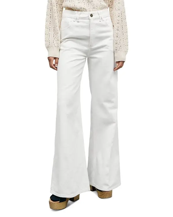 Gerard Darel Bianca High Rise Straight Jeans