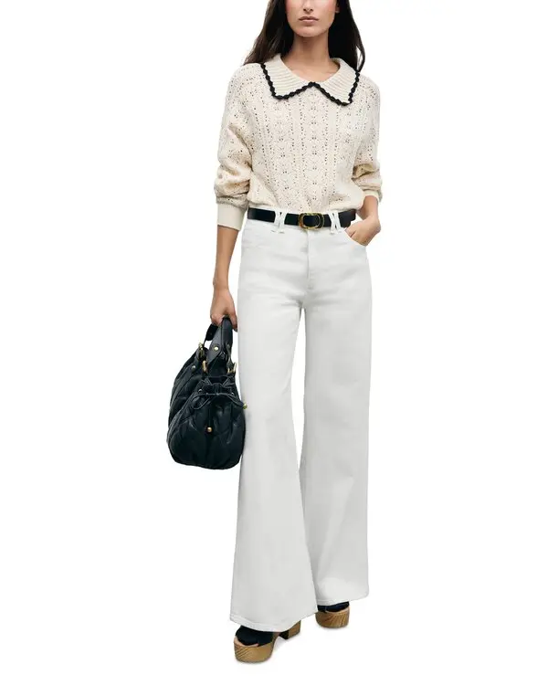 Gerard Darel Bianca High Rise Straight Jeans