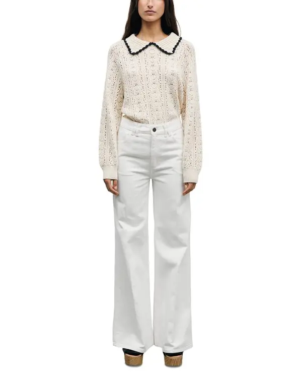 Gerard Darel Bianca High Rise Straight Jeans