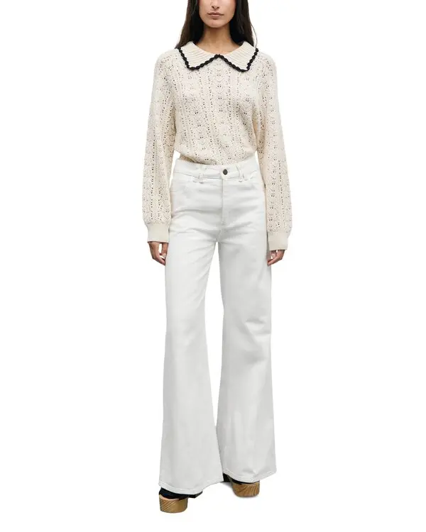 Gerard Darel Bianca High Rise Straight Jeans