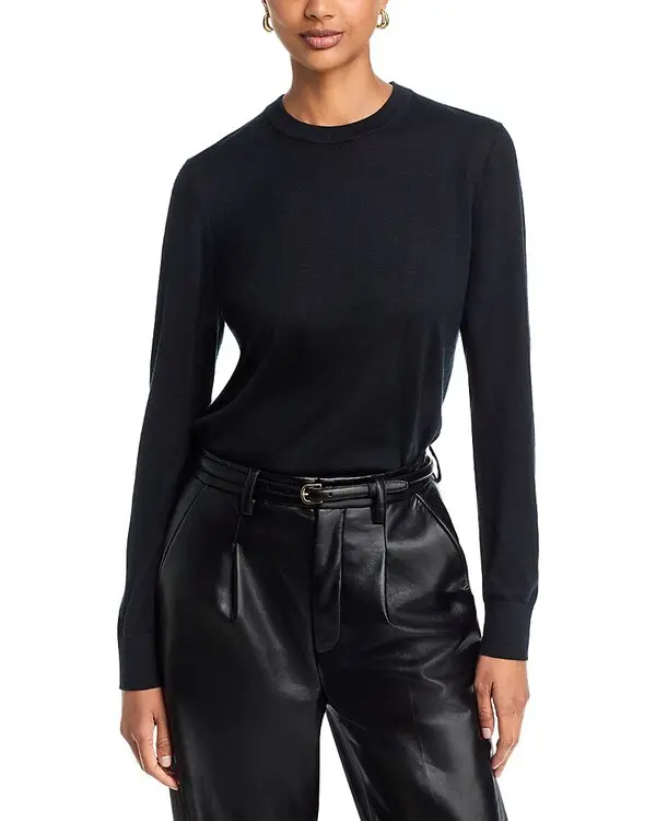 Michael Kors Merino Wool Blend Crewneck Sweater