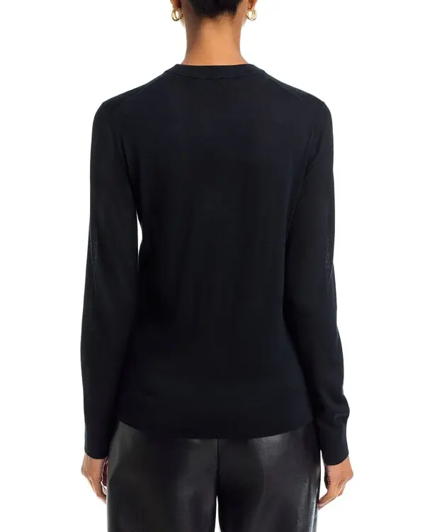 Michael Kors Merino Wool Blend Crewneck Sweater
