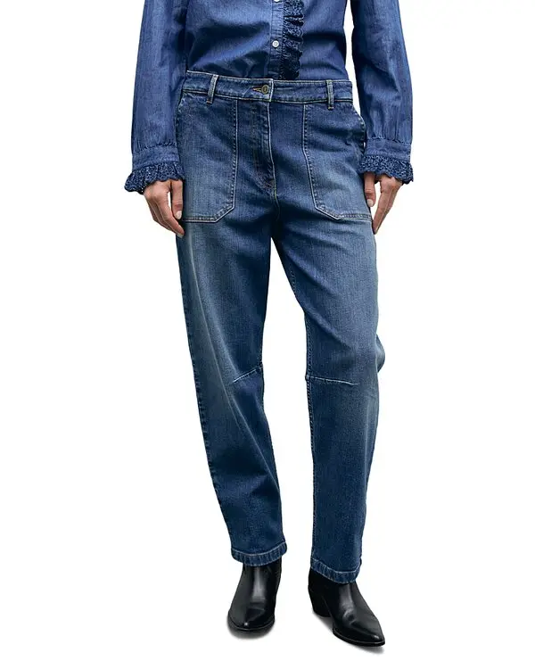 Gerard Darel Inaya Utility Jeans - Blue