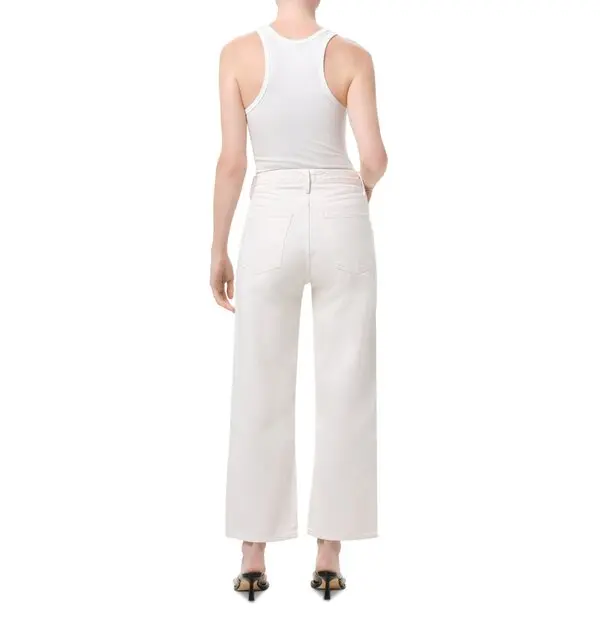 AGOLDE Ren High Rise Ankle Wide Leg Jeans