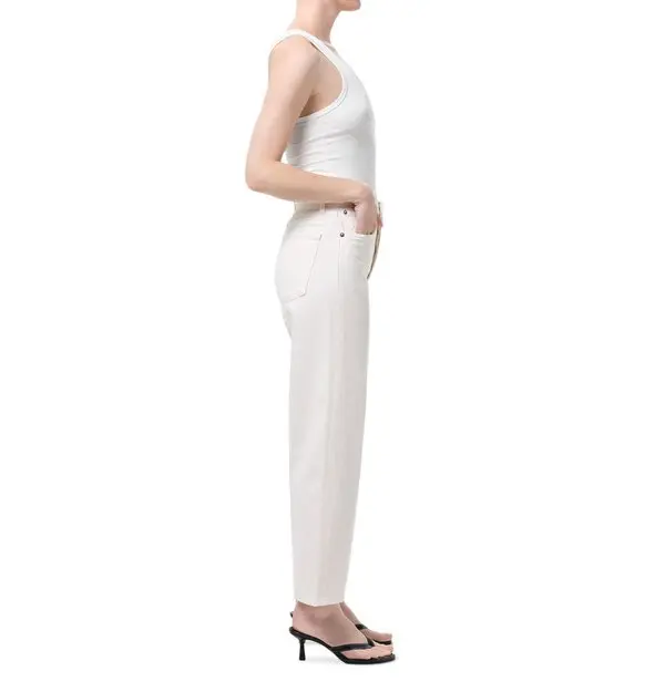 AGOLDE Ren High Rise Ankle Wide Leg Jeans