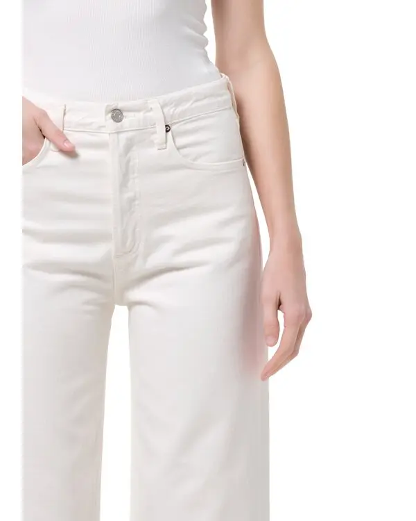AGOLDE Ren High Rise Ankle Wide Leg Jeans
