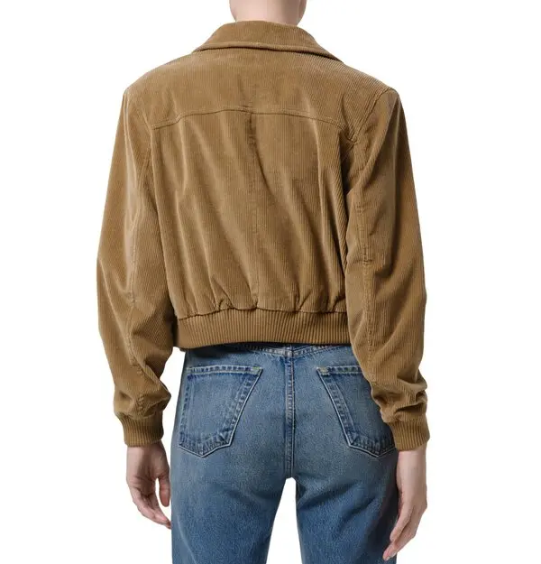 Citizens Of Humanity Lola Eve Cropped Bomber Jacket