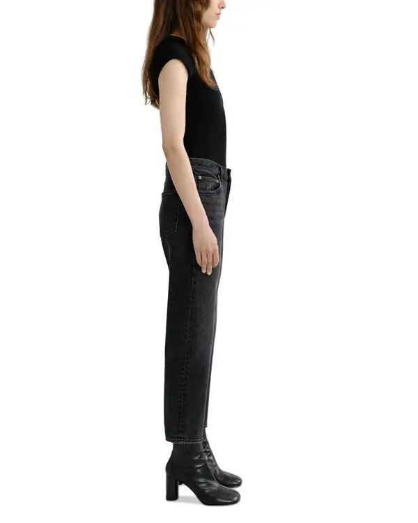 AGOLDE 90s Pinch Waist High Rise Ankle Straight Jeans - Radius