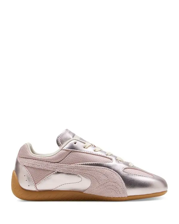 PUMA Speedcat Lou Metallic Leather Sneakers