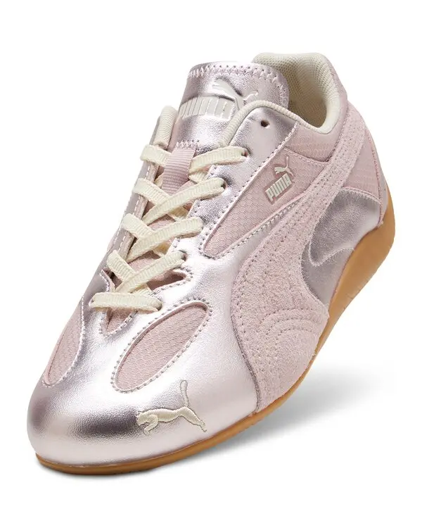 PUMA Speedcat Lou Metallic Leather Sneakers