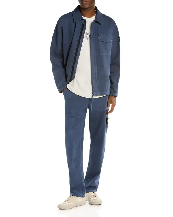 Stone Island Boxy Cotton Pocket Overshirt