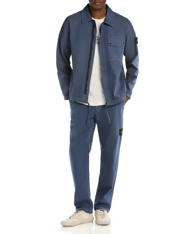 Stone Island Boxy Cotton Pocket Overshirt