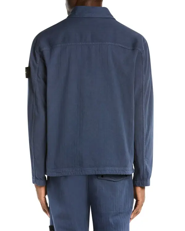 Stone Island Boxy Cotton Pocket Overshirt