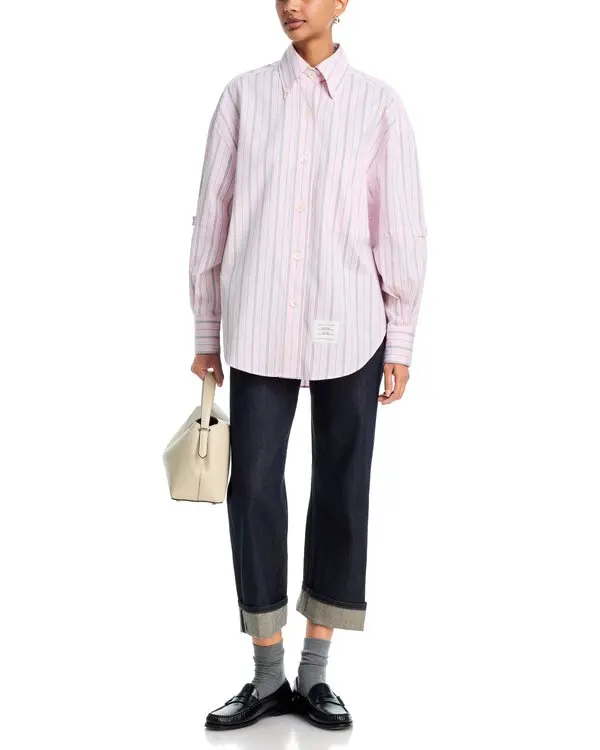 Thom Browne Striped Cotton Shirt