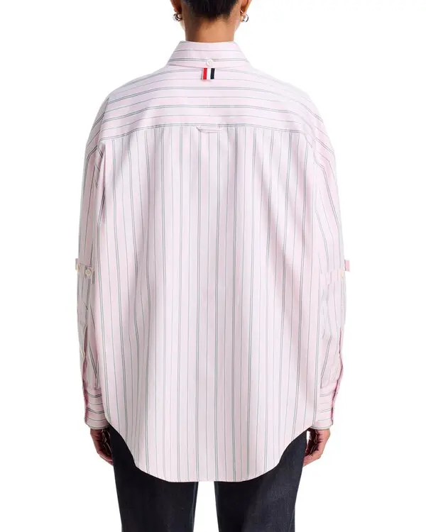 Thom Browne Striped Cotton Shirt
