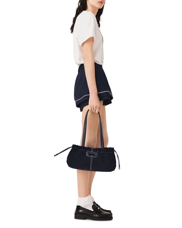 Maje Layered Effect Suit Shorts