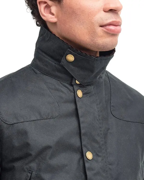 Barbour Reelin Cotton Wax Jacket - Sage