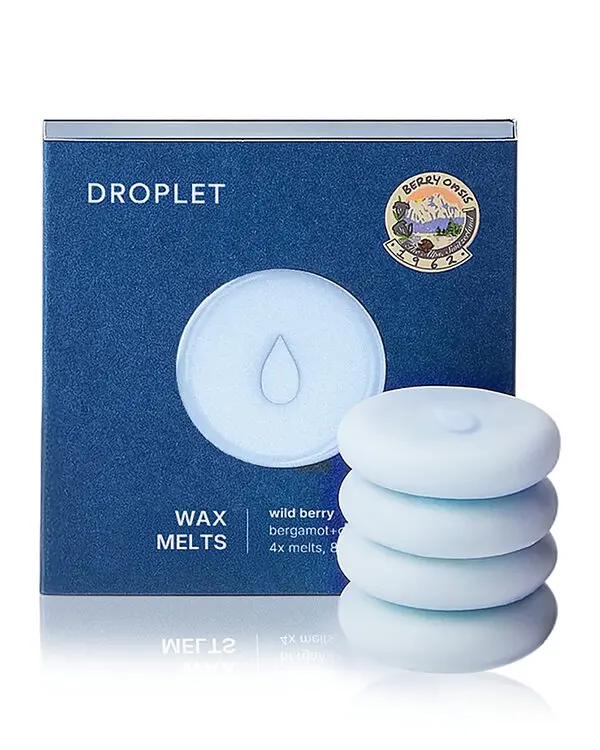 DROPLET La Bruket Wild Berry Scented Wax Melts, Pack Of 4