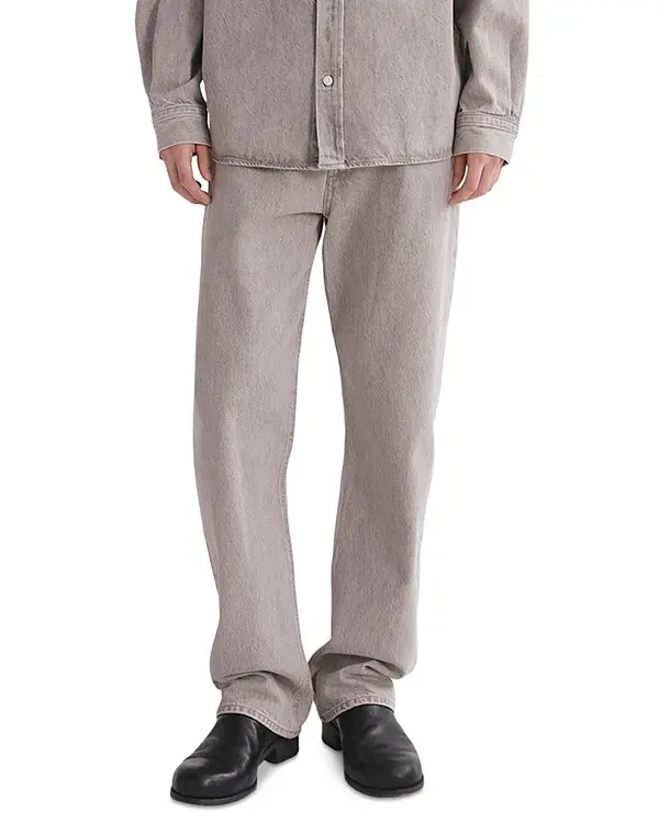 AGOLDE 90's Mid Rise Straight Leg Jeans - Digital (medium Grey)