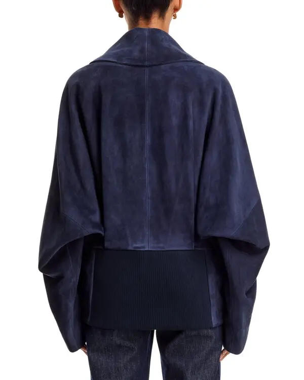 Co Leather Wrap Jacket