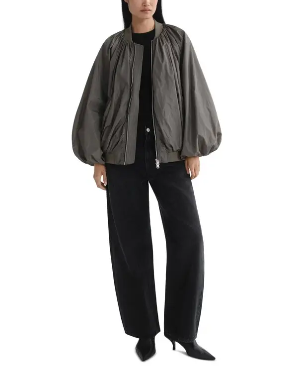AGOLDE Raffi Bomber Jacket - Fern