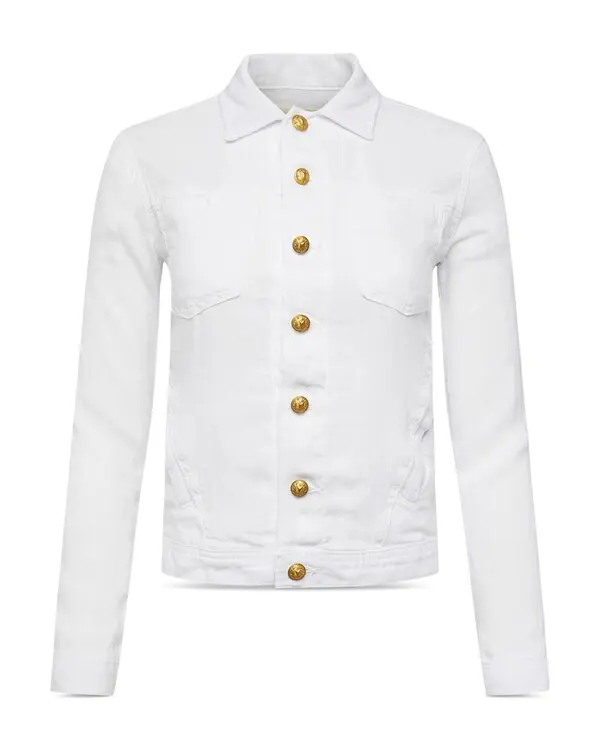 L'Agence Celine Slim Femme Linen Jacket