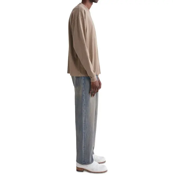 AGOLDE 90's Mid Rise Straight Leg Jeans In Platform