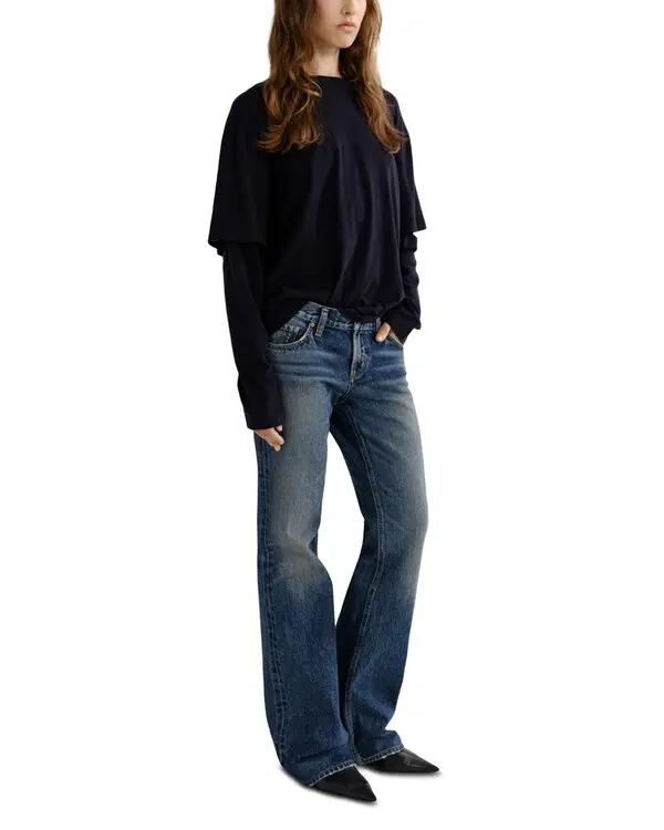 AGOLDE Low Rise Bootcut Jeans