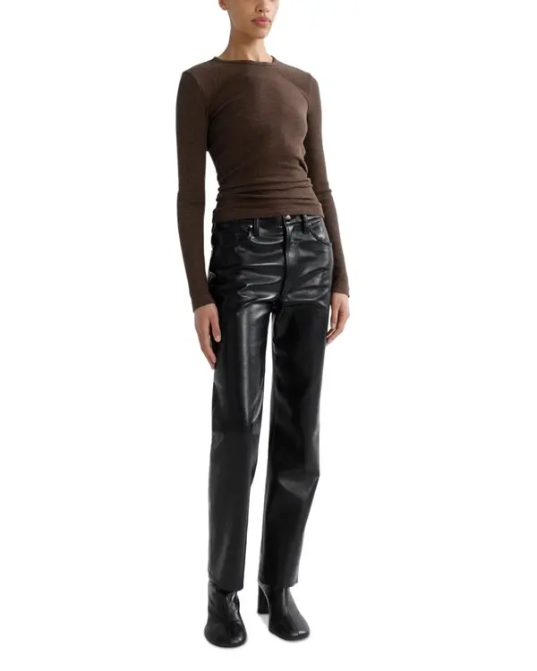 AGOLDE Lana High Rise Straight Jeans
