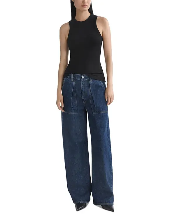 AGOLDE Low Curve Utility High Rise Tapered Jeans