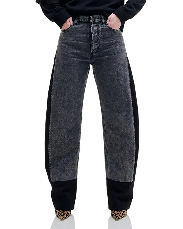 DARKPARK Laurene Double Color Barrel Jeans