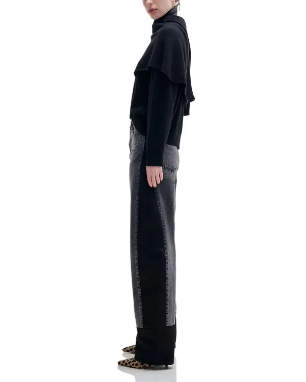 DARKPARK Laurene Double Color Barrel Jeans