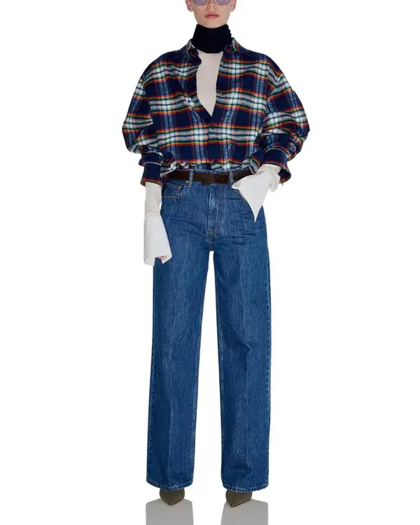 DARKPARK Cora Wide Leg Relaxed Jeans