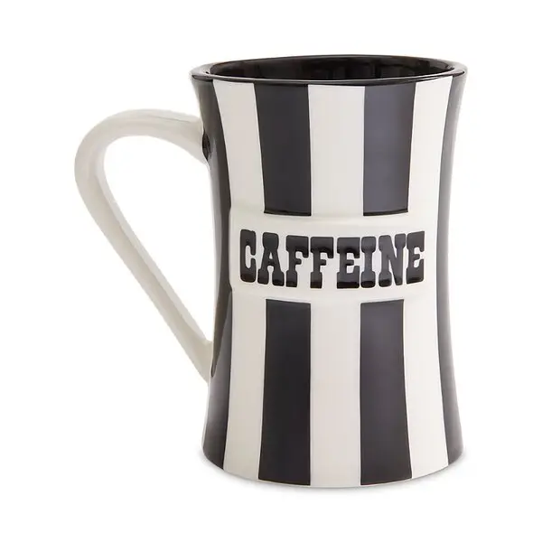 Jonathan Adler Vice Caffeine Mug - Black/white