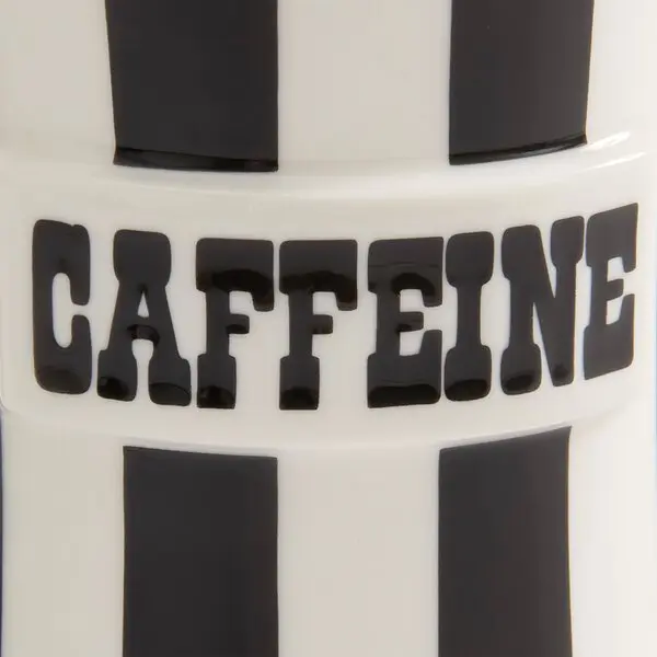 Jonathan Adler Vice Caffeine Mug - Black/white