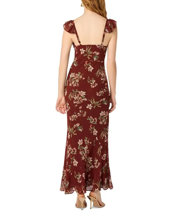 Astr The Label Denisse Maxi Dress Floral Print