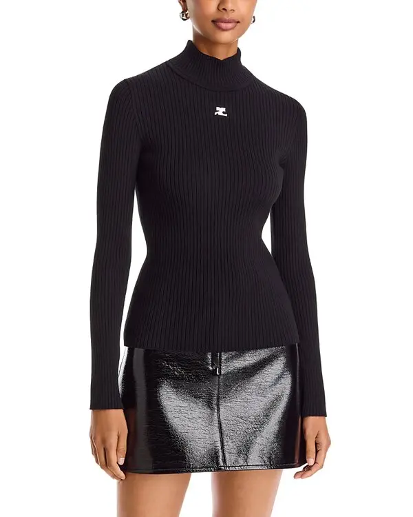 COURREGES Reedition Knit Long Sleeve Jumper